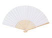 White Paper Fans for Wedding and Party Favors - No Minimum ...
