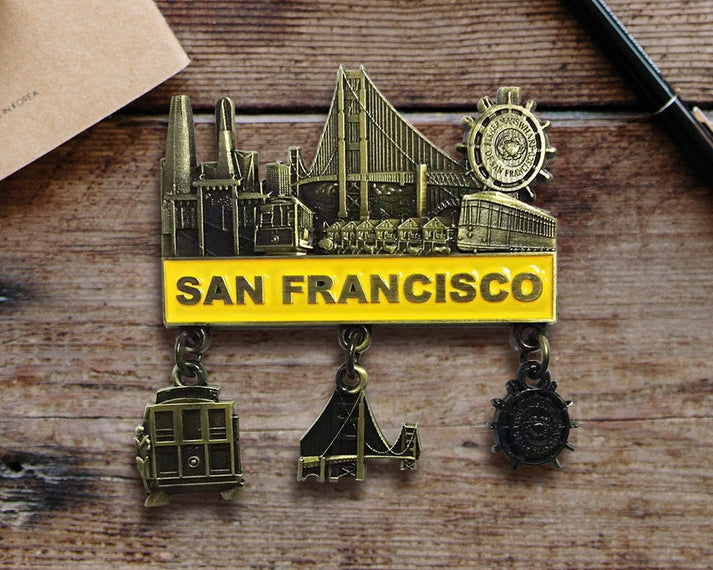 Custom Logo 3D Metal Fridge Magnets – Personalized Fan Store