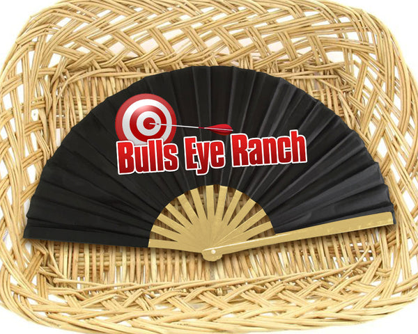 Custom Printed Large Kung Fu Clacking Fans or Dancing Fans ...