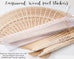 Personalized Wood Fans with Side Handle Engraving – Personalized Fan Store