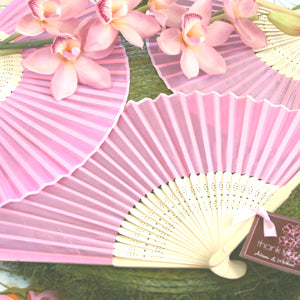 Personalized Silk Hand Fans, Wedding Fans, Promotional Fans ...