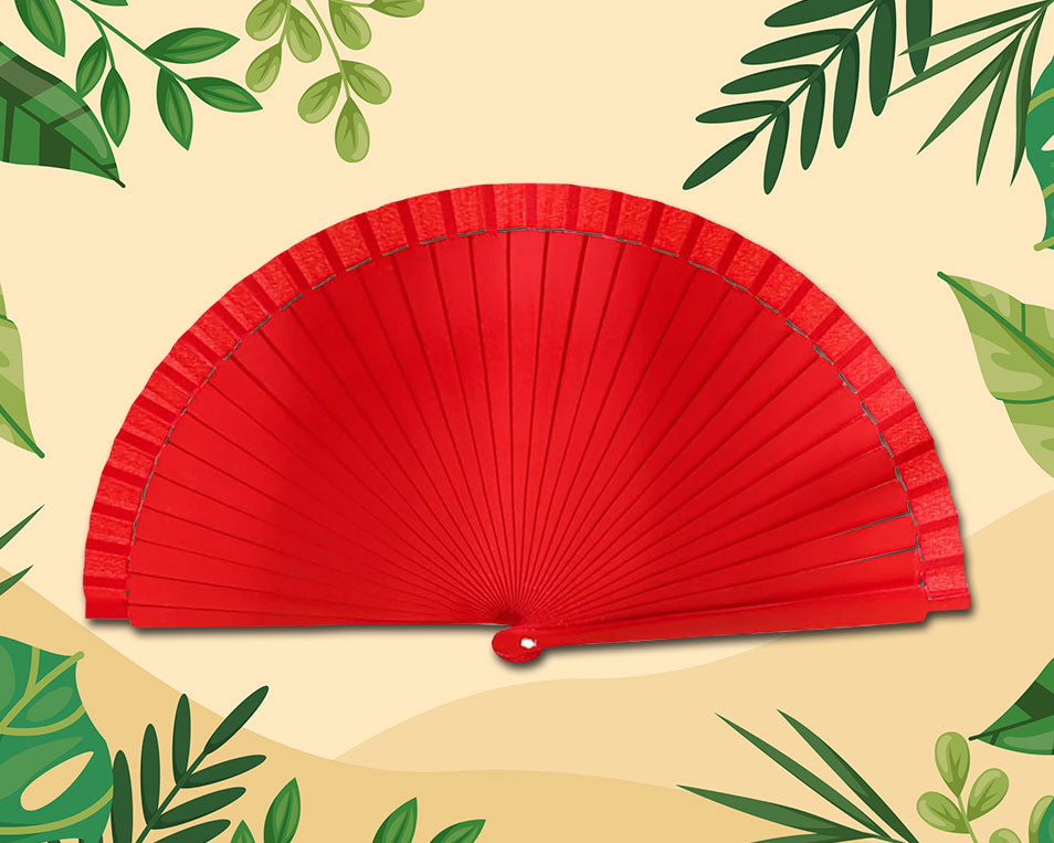 Solid Color Spanish Hand Fans – Personalized Fan Store